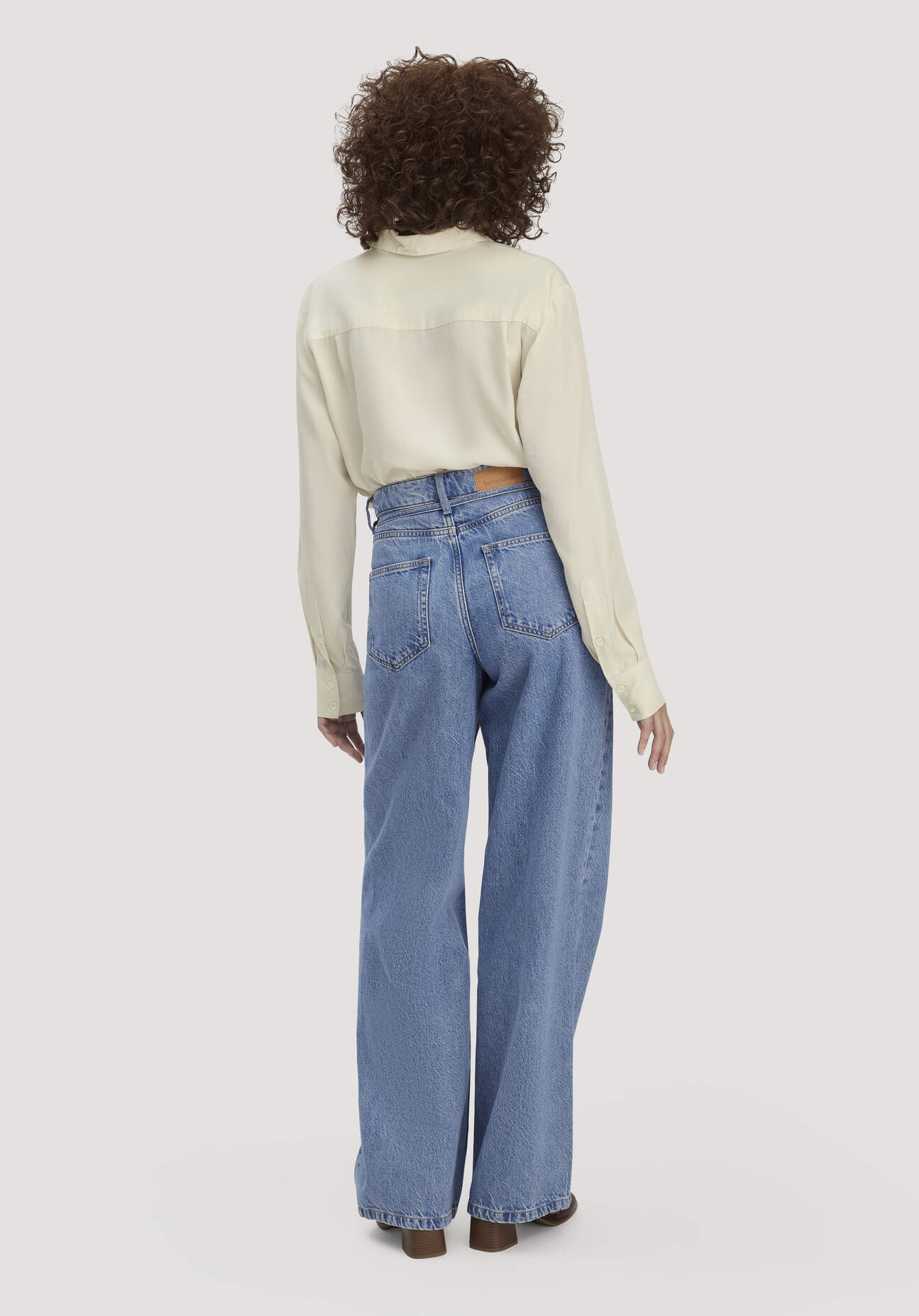 Preisvergleich für hessnatur Damen Jeans ALVA Wide Leg Soft aus Bio-Baumwolle mit TENCEL ...